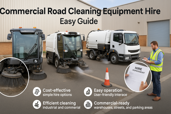 Commercial Road Cleaning Equipment Hire: Easy Guide